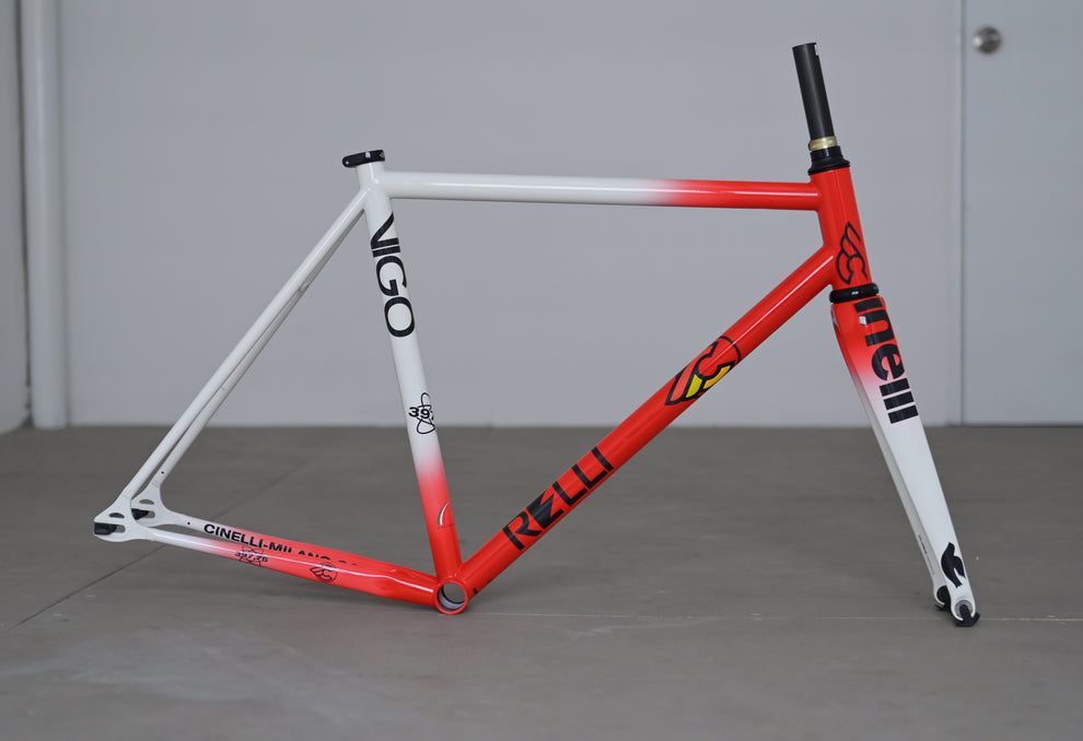 Cinelli - Vigorelli Steel Frameset (80s Team Red-White) – Bicycleboys ...